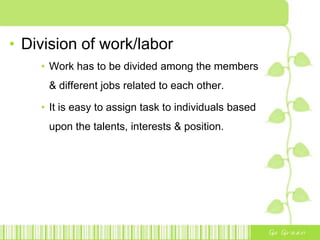 topic 4 : Organizing | PPTX