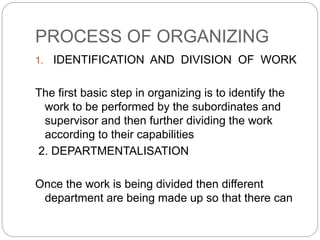 Organizing | PPT