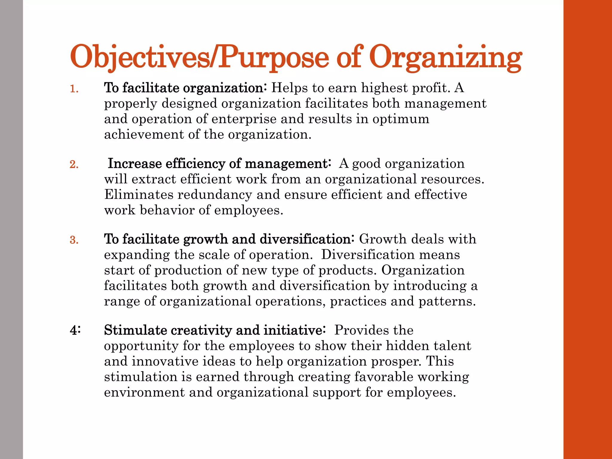 Organizing in Management | PPTX