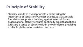 Organizing principle and process setp by step | PPT