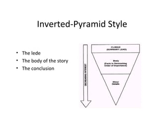 Organizing A News Story | PPT