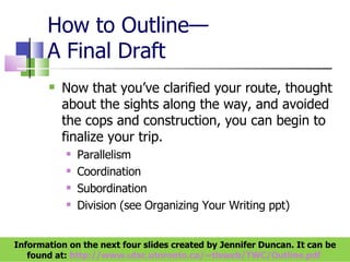 Organizing Ideas | PPT