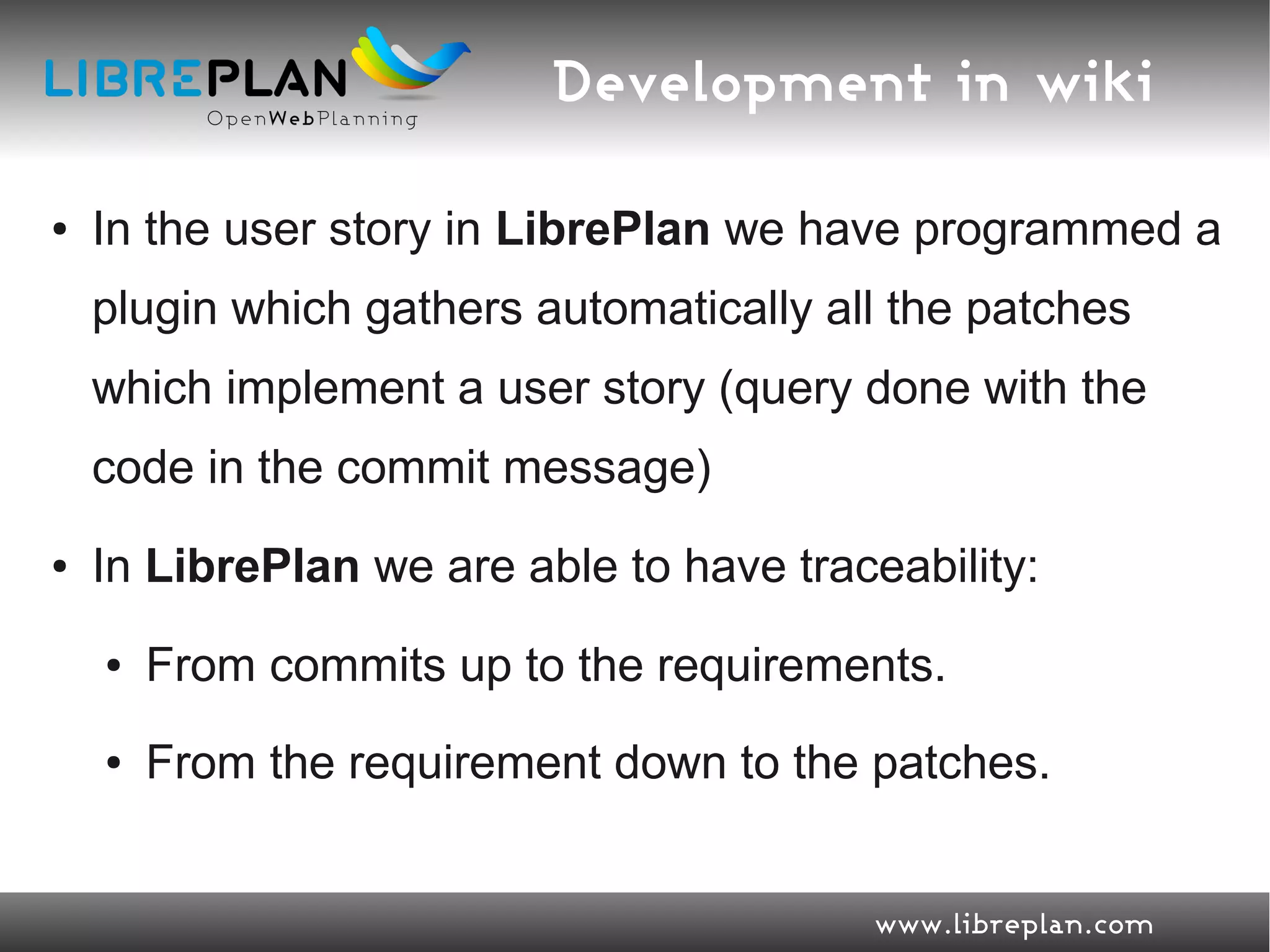 Organizing Libreplan free software project | PDF