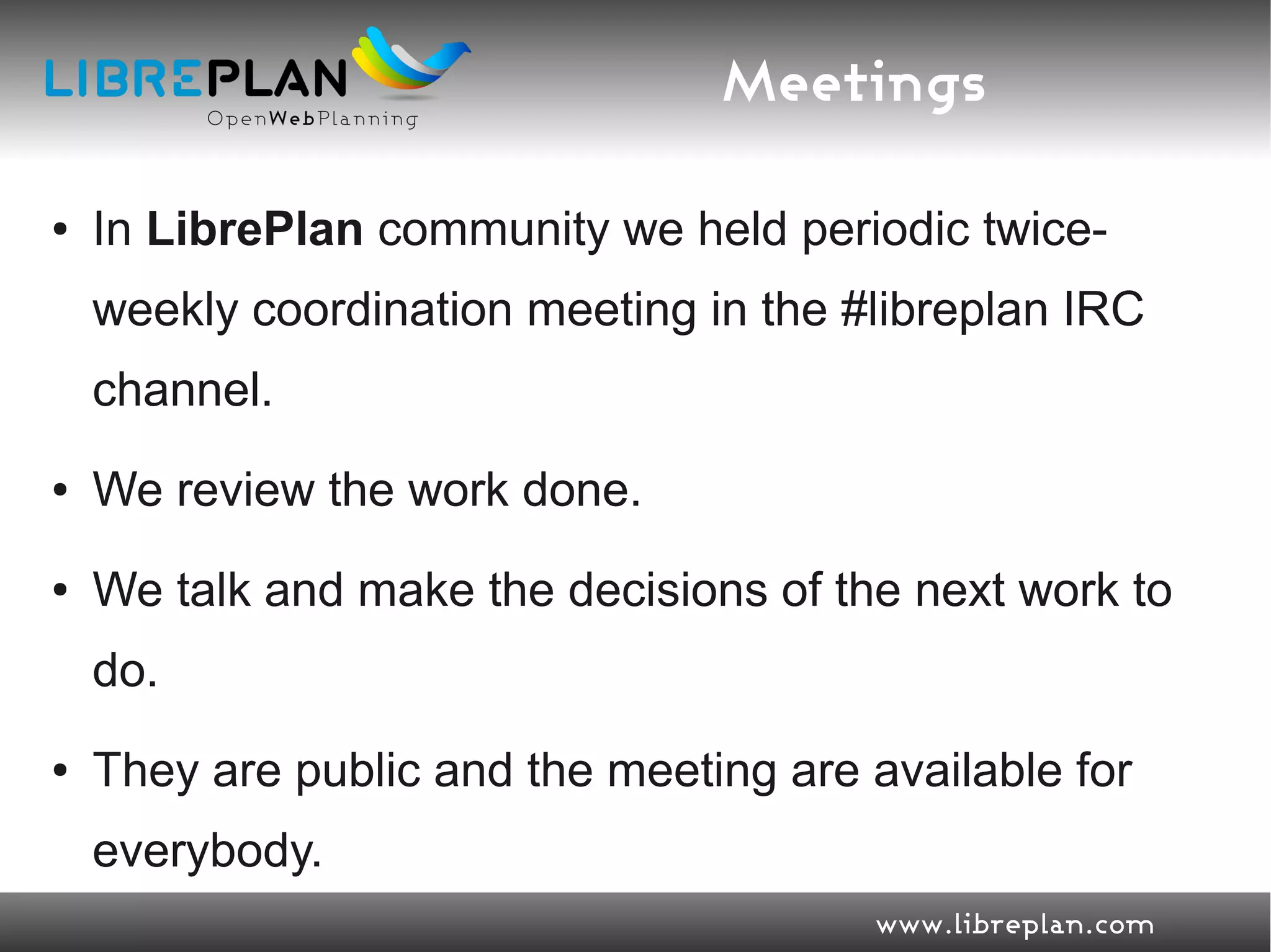 Organizing Libreplan free software project | PDF