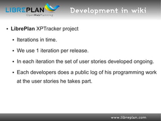 Organizing Libreplan free software project | PDF
