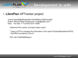 Organizing Libreplan free software project | PDF