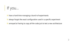 Organizing Machine Learning Projects - Repository Organization | PDF