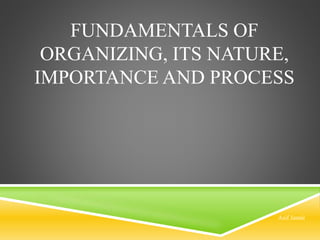 Organising | PPT