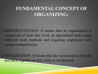 Organising | PPTX