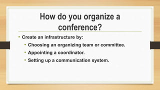 Organizing a Conference-2.pptx