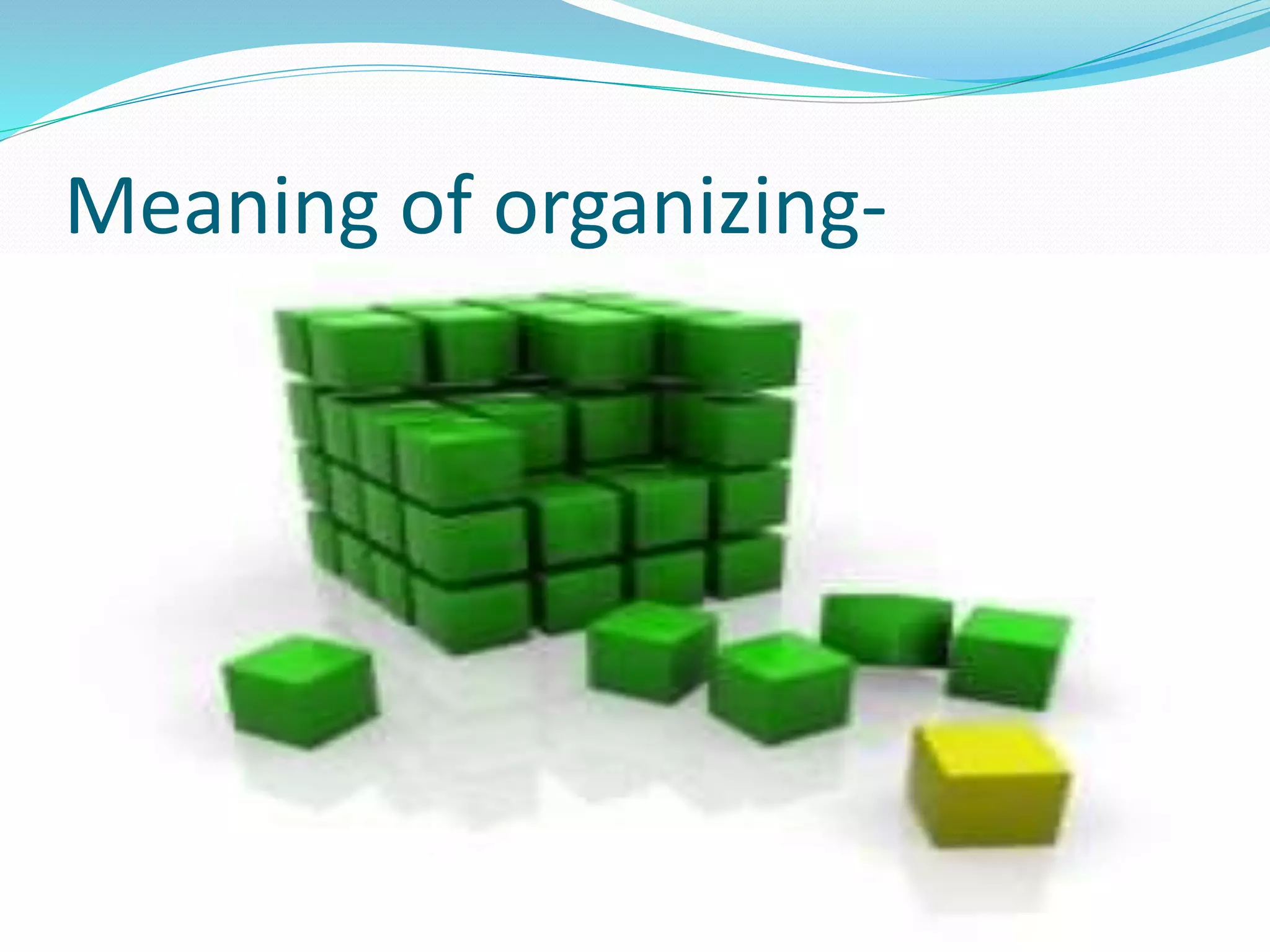 Organizing and Organizational Structure | PPTX