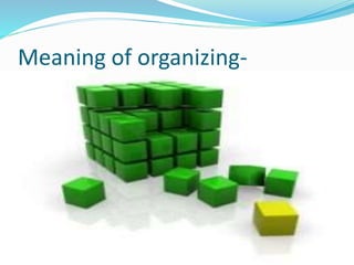 Organizing and Organizational Structure | PPT