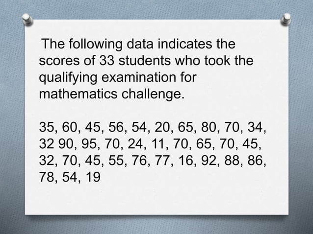 Organizing and presenting data | PPTX | Educational Assessment | Education