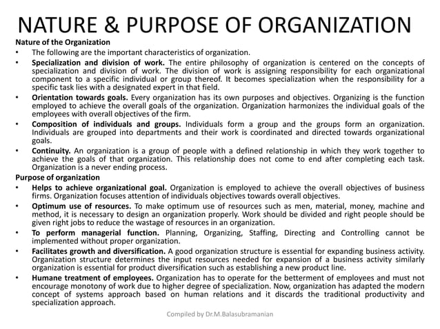 Organizing as a function of management | PDF | Business | Business and ...