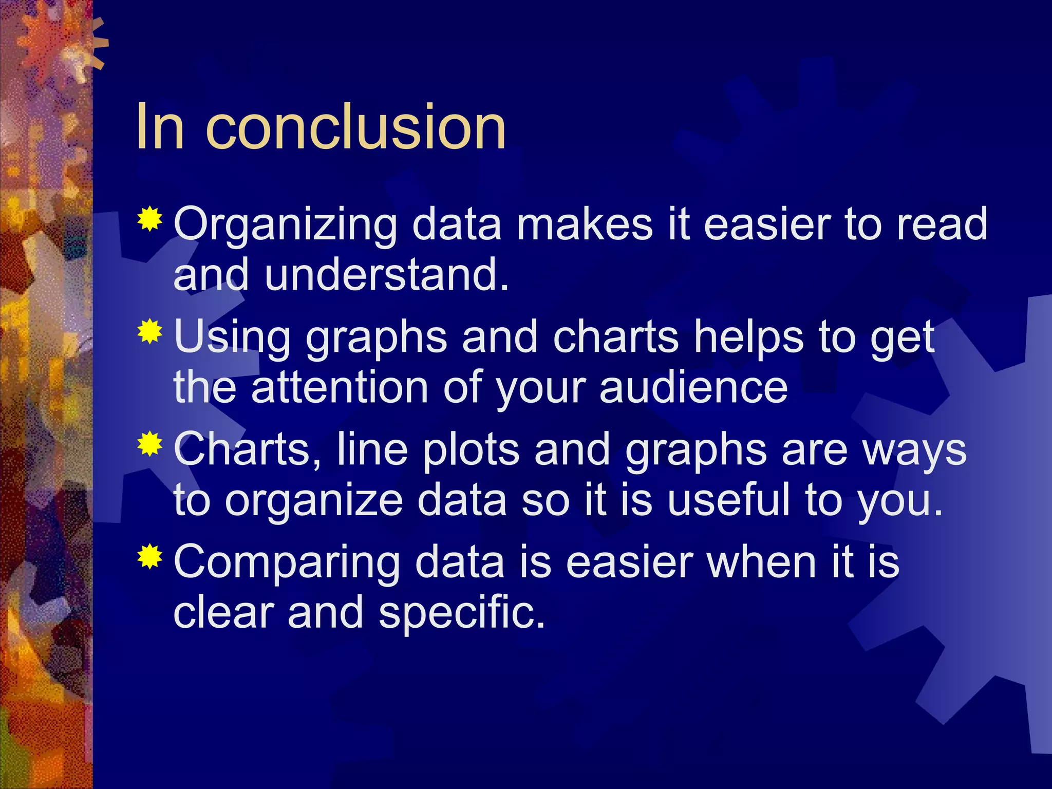 Organizing data | PPT