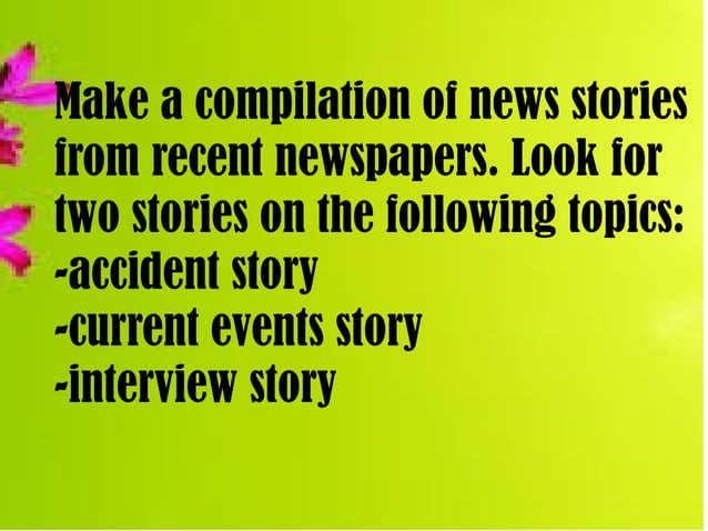Organizing information from secondary sources writing an announcement.pptx