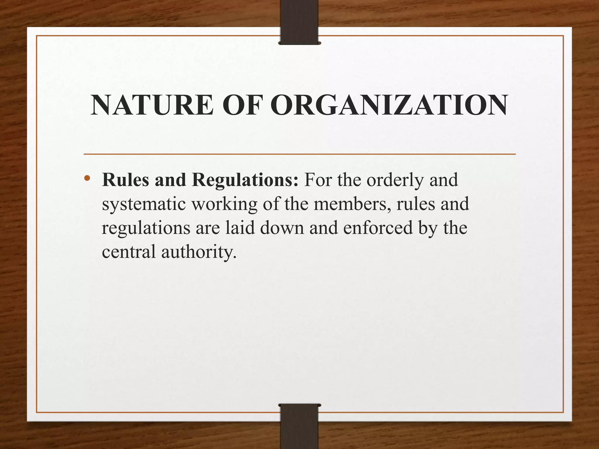 Organizing in management | PPT
