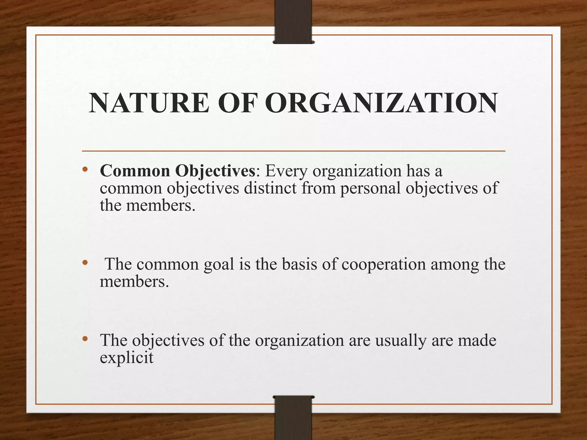 Organizing in management | PPT