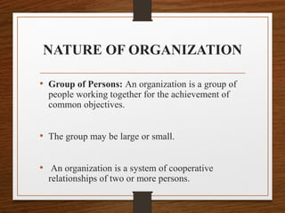 Organizing in management | PPT