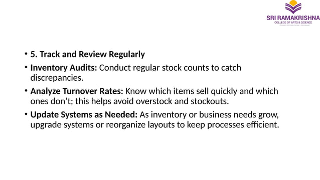 Organizing inventory.pptx - Storage Layout: - Inventory Management ...