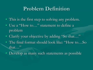 Organizing & managing chaos | PPSX