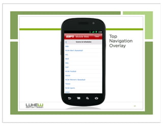Organizing mobile web experiences - preview | PPT | Free Download