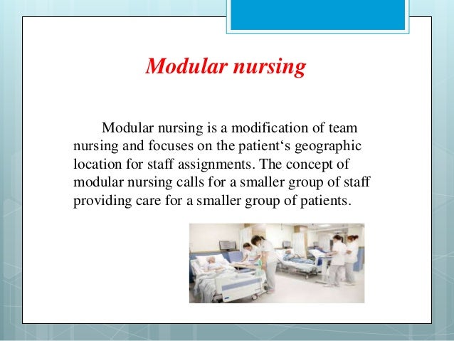 Organizing nursing services