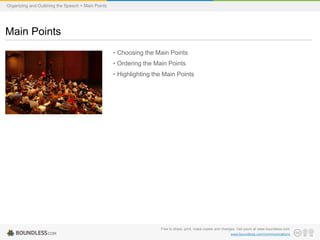 Organizing Outlining Speech | PPTX