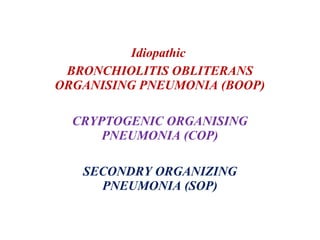 Organizing pneumonia | PPT