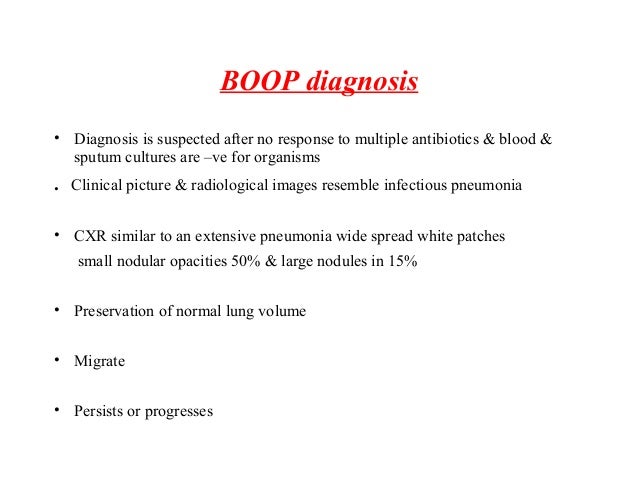 Organizing pneumonia