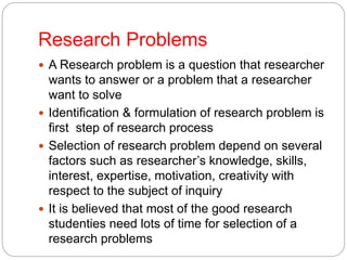 Organizing scientific research | PPT