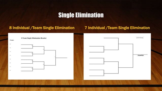 Organizing sports tournament | PPTX
