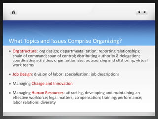 Organizing team | PPT