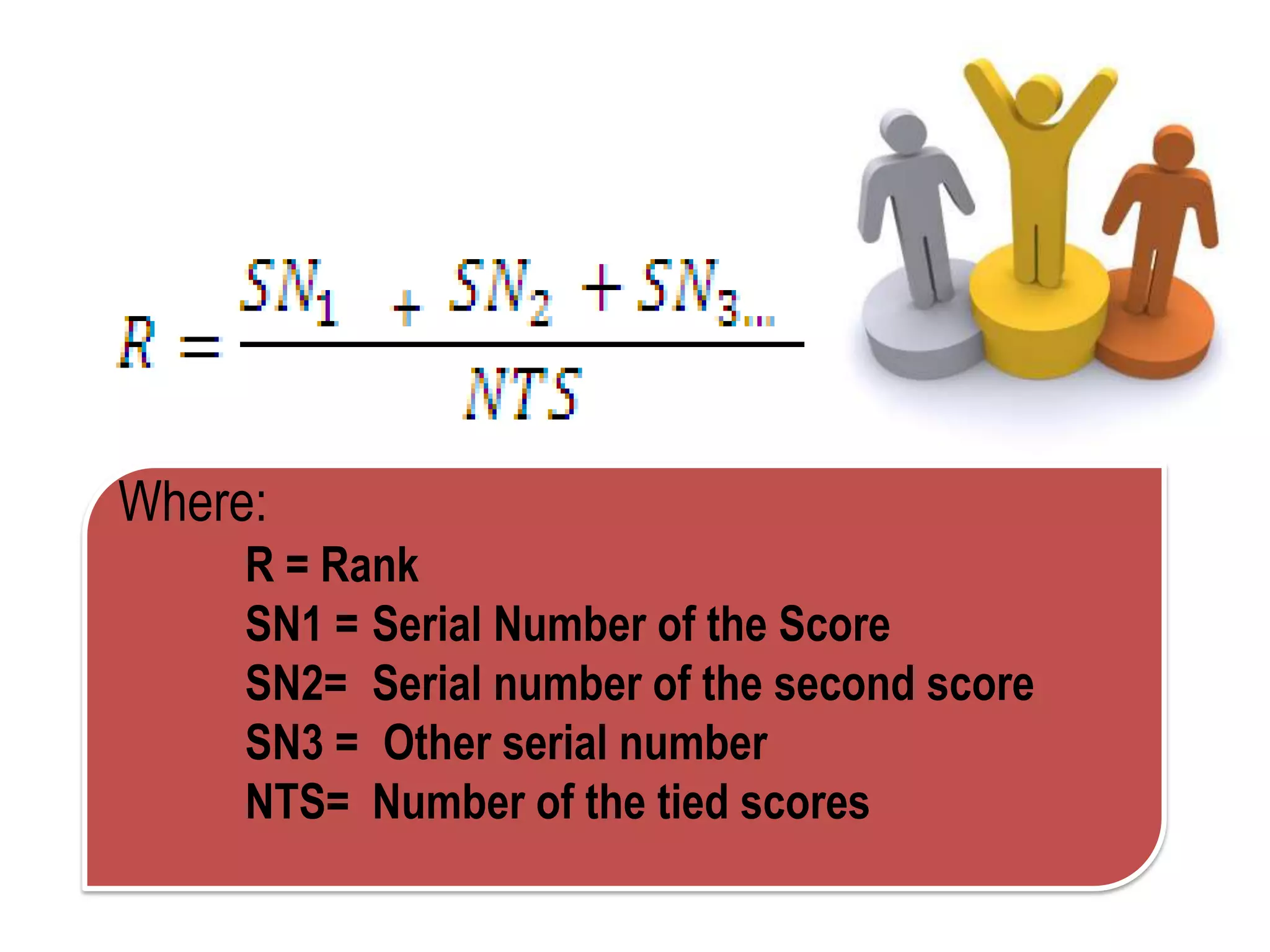 Organizing test scores for statistical analysis | PPTX