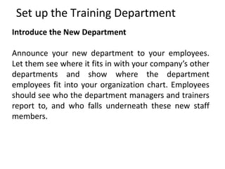 Organizing Training department.pptx