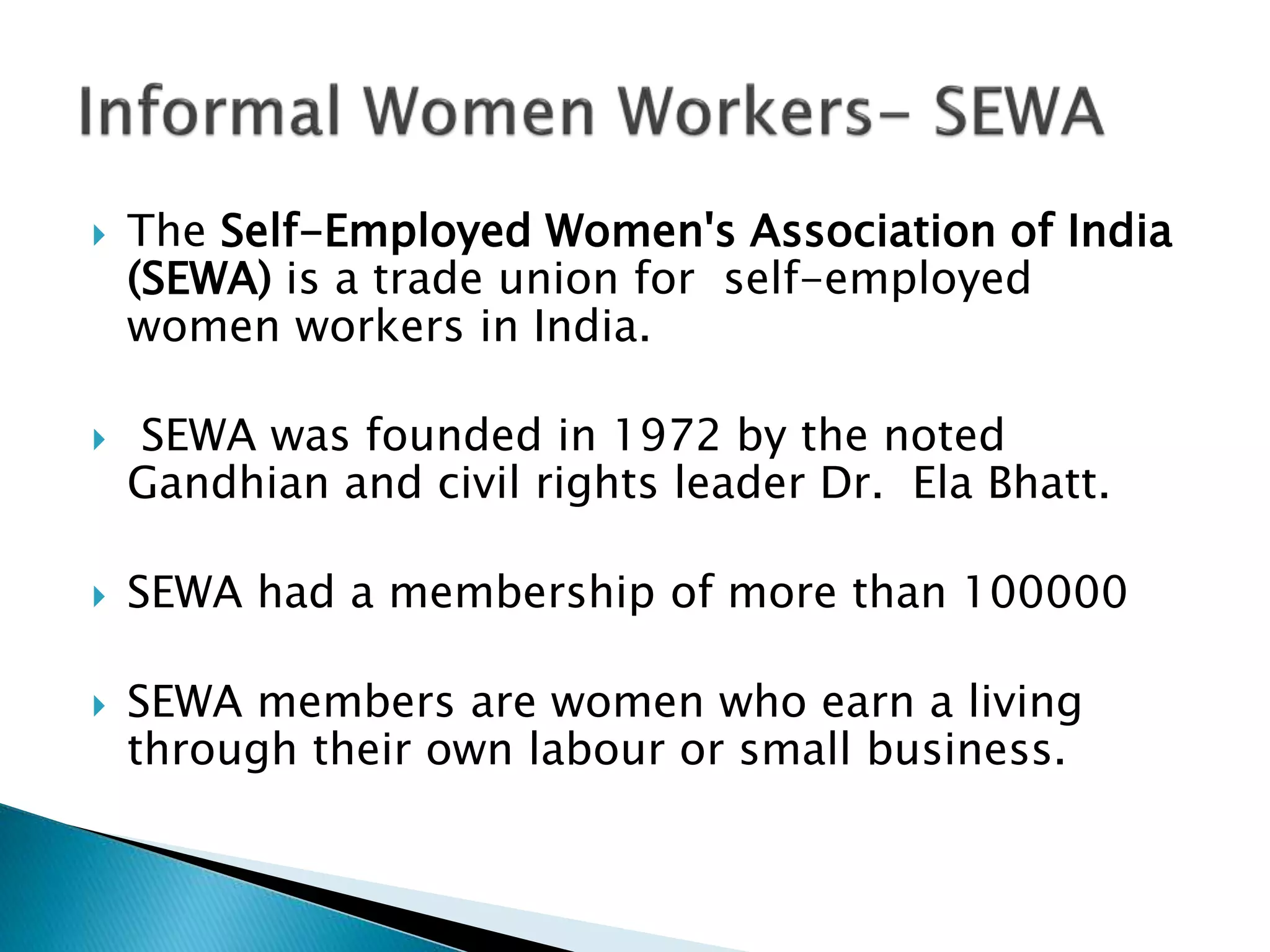 Organizing workers in informal economy | PPTX