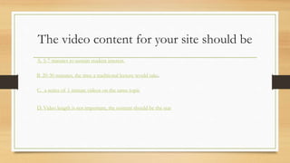 Organizing your flipped classroom | PPTX