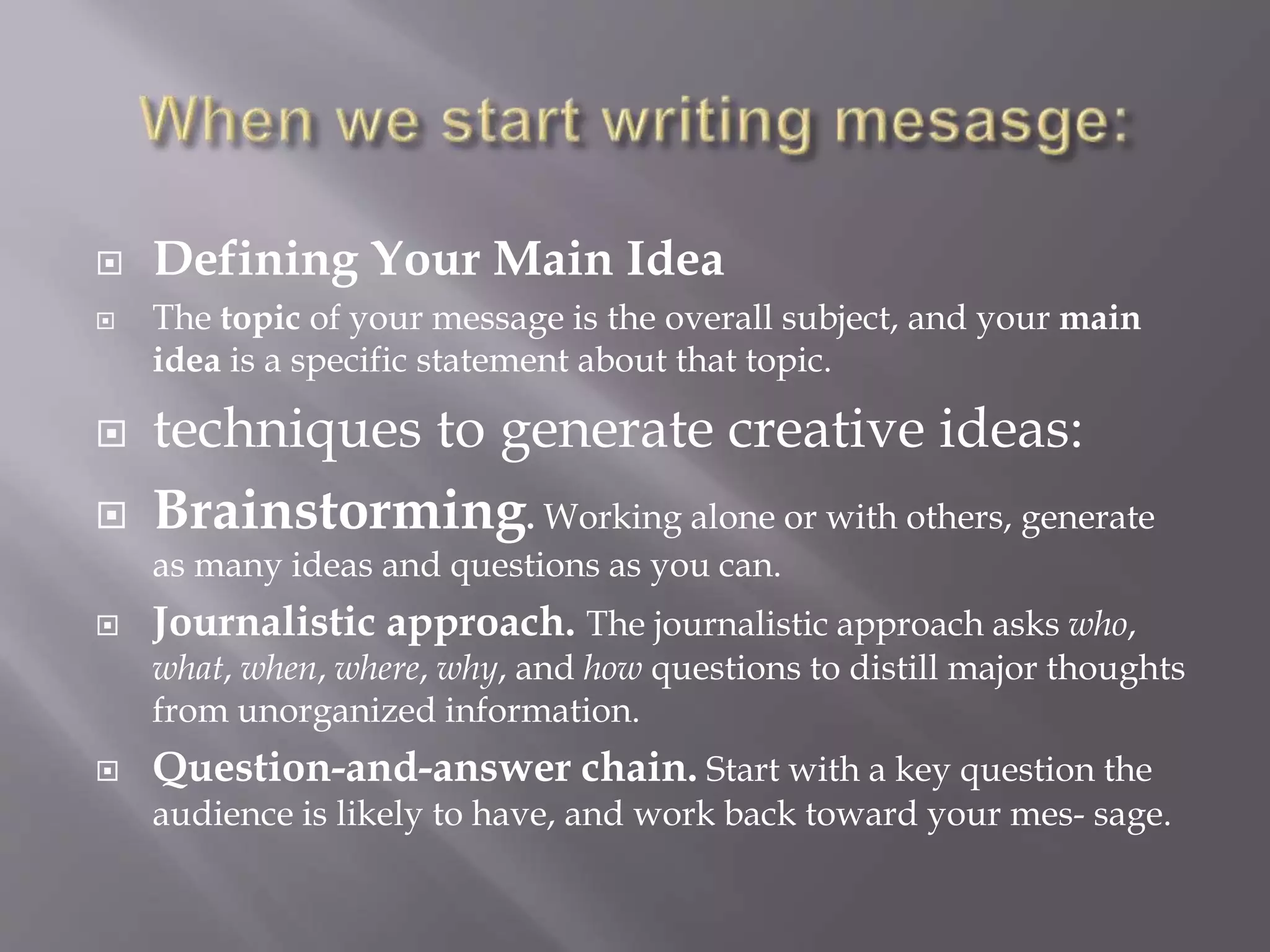Organizing Your Message.pptx