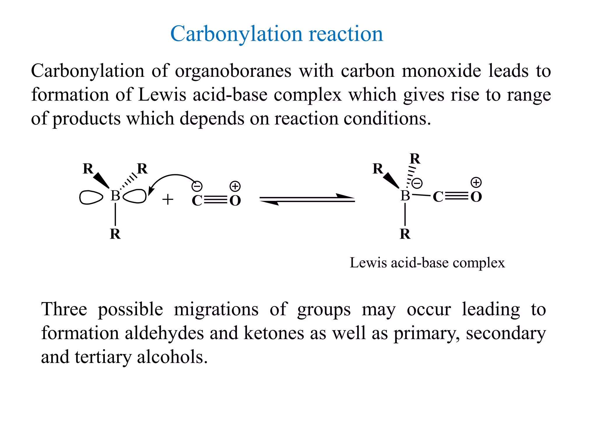 Organoborane or Organoboron compounds | PPTX