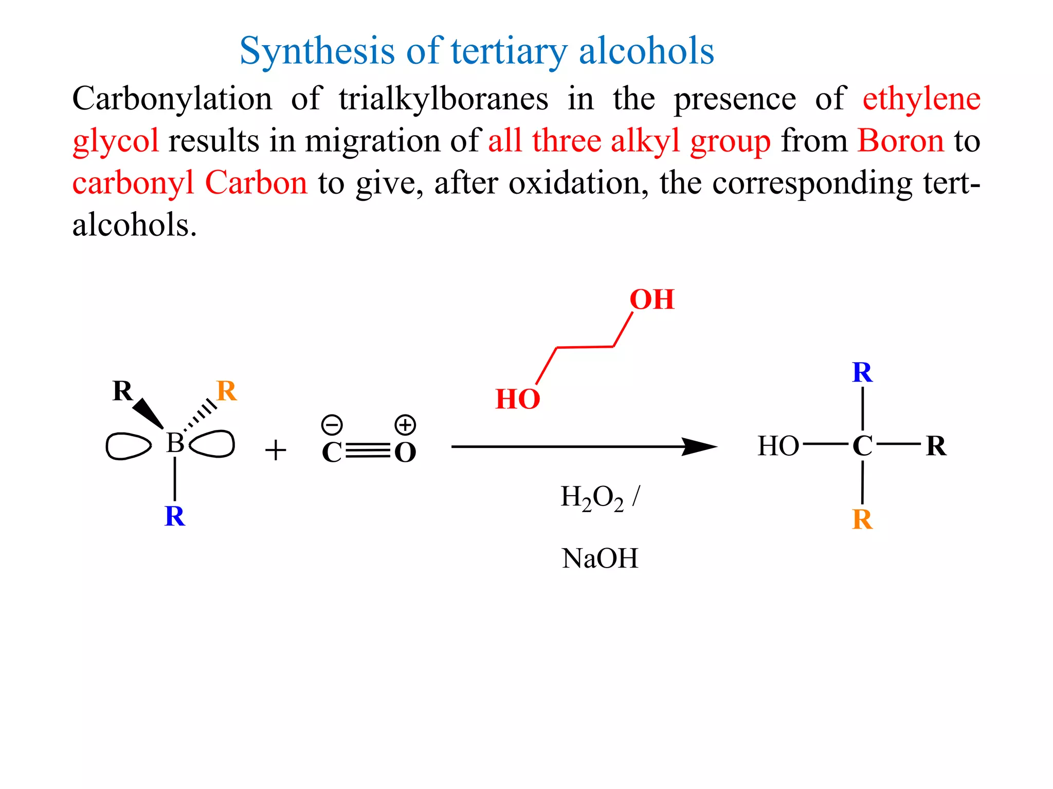 Organoborane or Organoboron compounds | PPTX