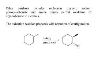 Organoborane or Organoboron compounds | PPTX