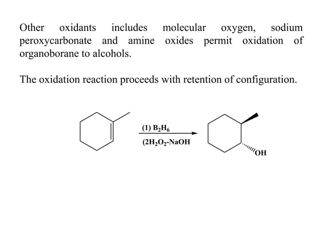 Organoborane or Organoboron compounds | PPTX
