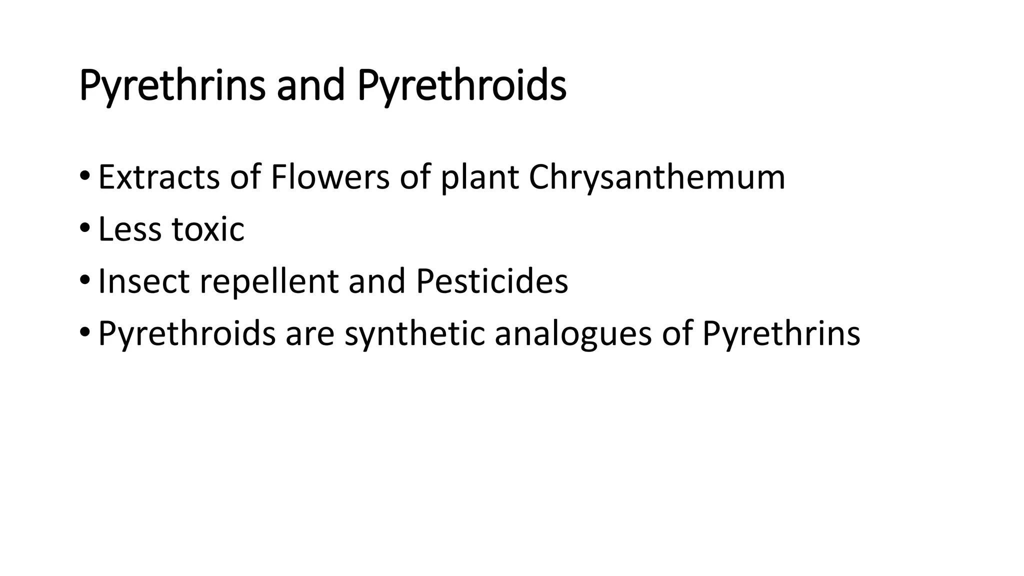 organochlorines, endrines, pyrethrines.pptx