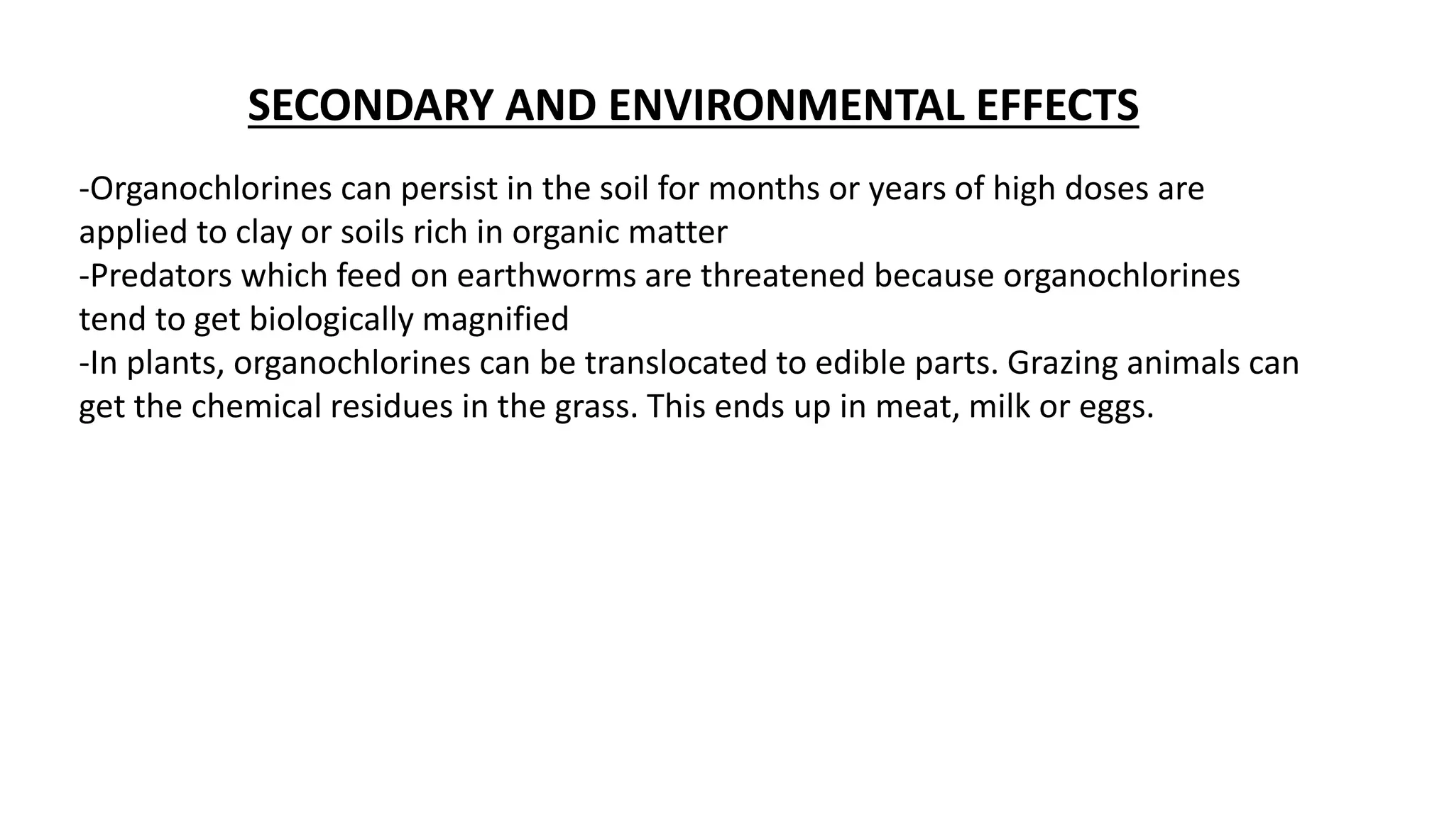 Organochlorines pesticides | PPTX