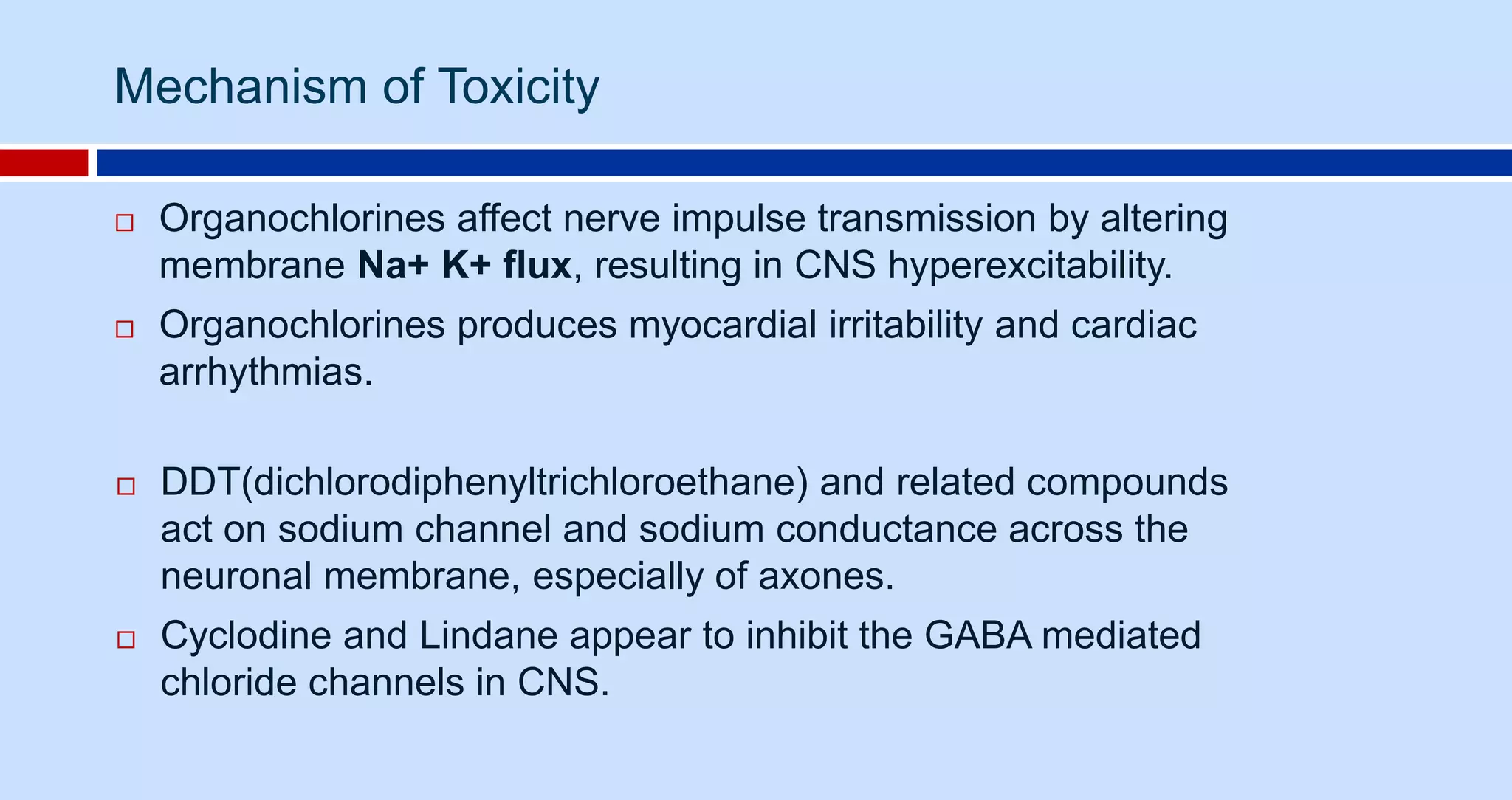 organochlorine toxicity.......pptx