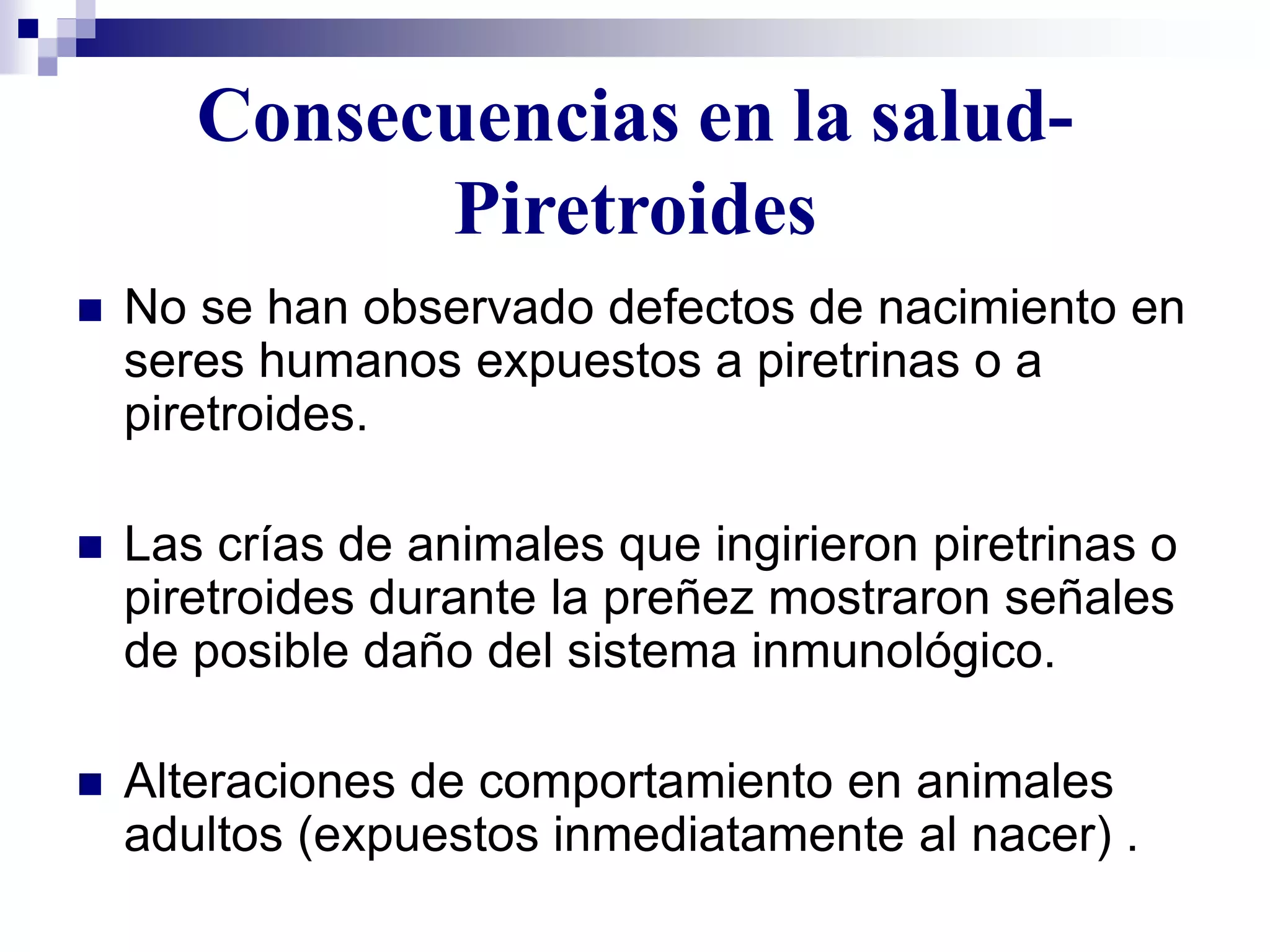 Organofosforados y piretroides | PPT