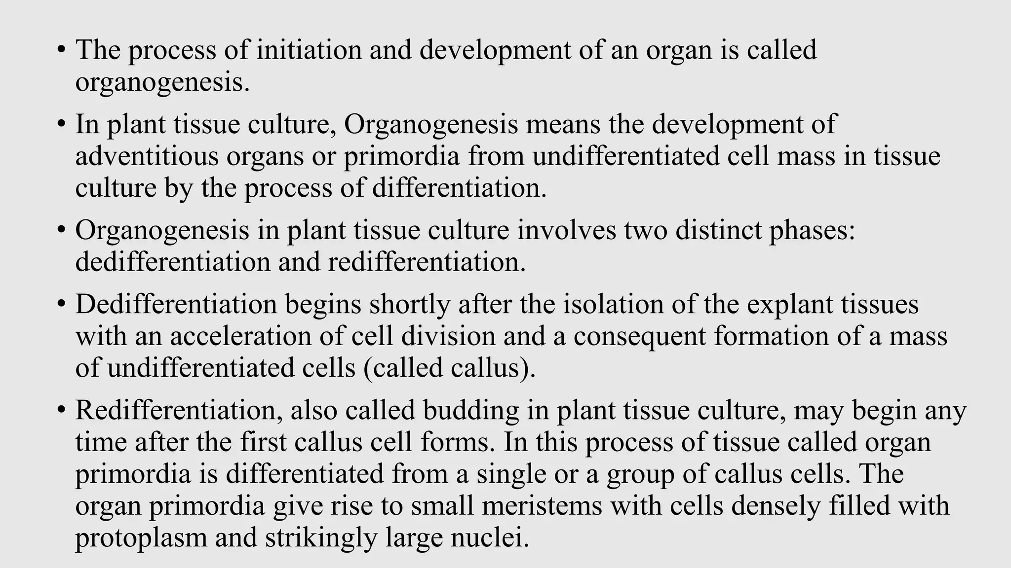Organo genesis, Embryo genesis, Synthetic seeds | PPTX
