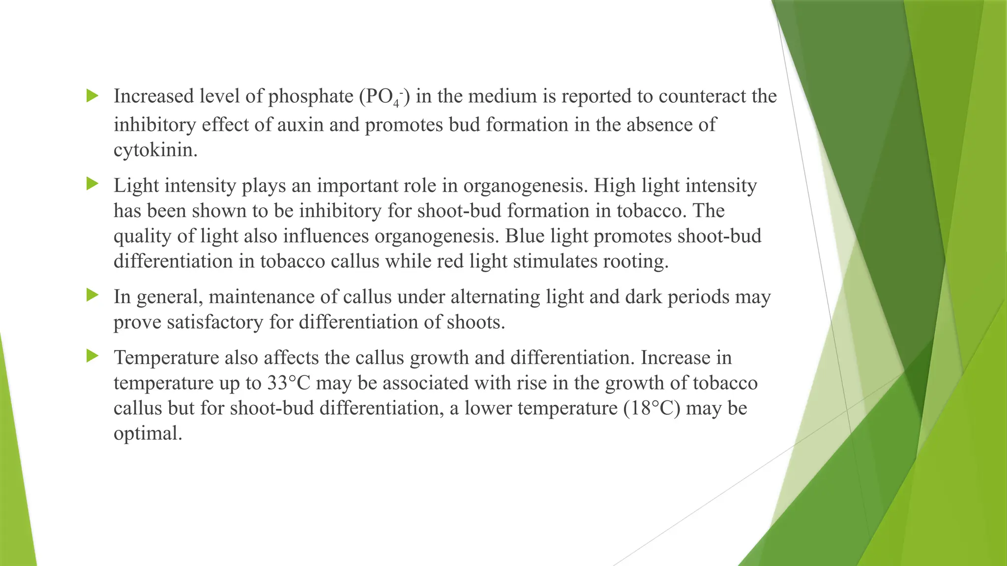 Organogenesis - Callus and direct organ formation | PPTX
