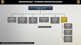 Organograma do Departamento de Polícia Federal 2022 | PDF