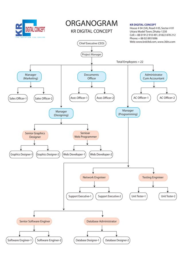 Organogram KR Digital Concept | PDF